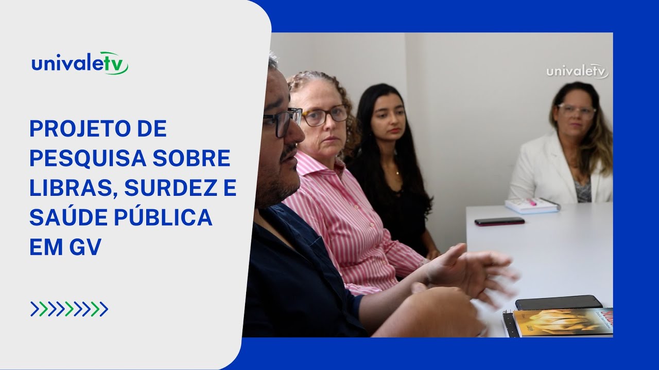 Projeto de Libras é apresentando para o município - Univale TV